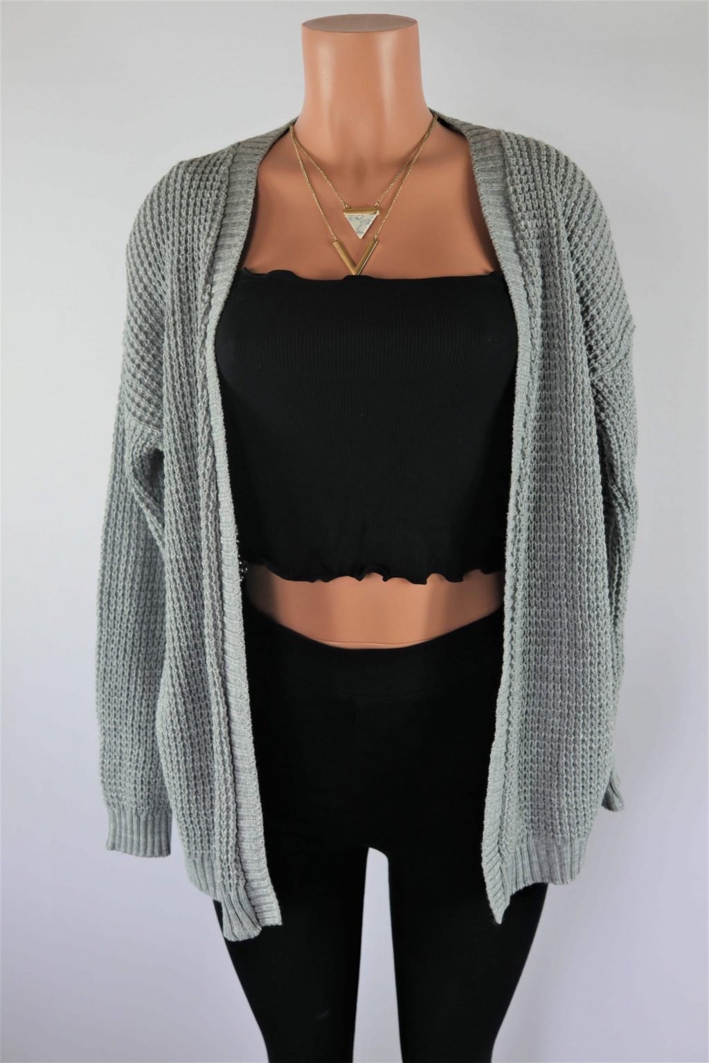 Silver Plated Cardigan - Final Sale - NeedMyStyle