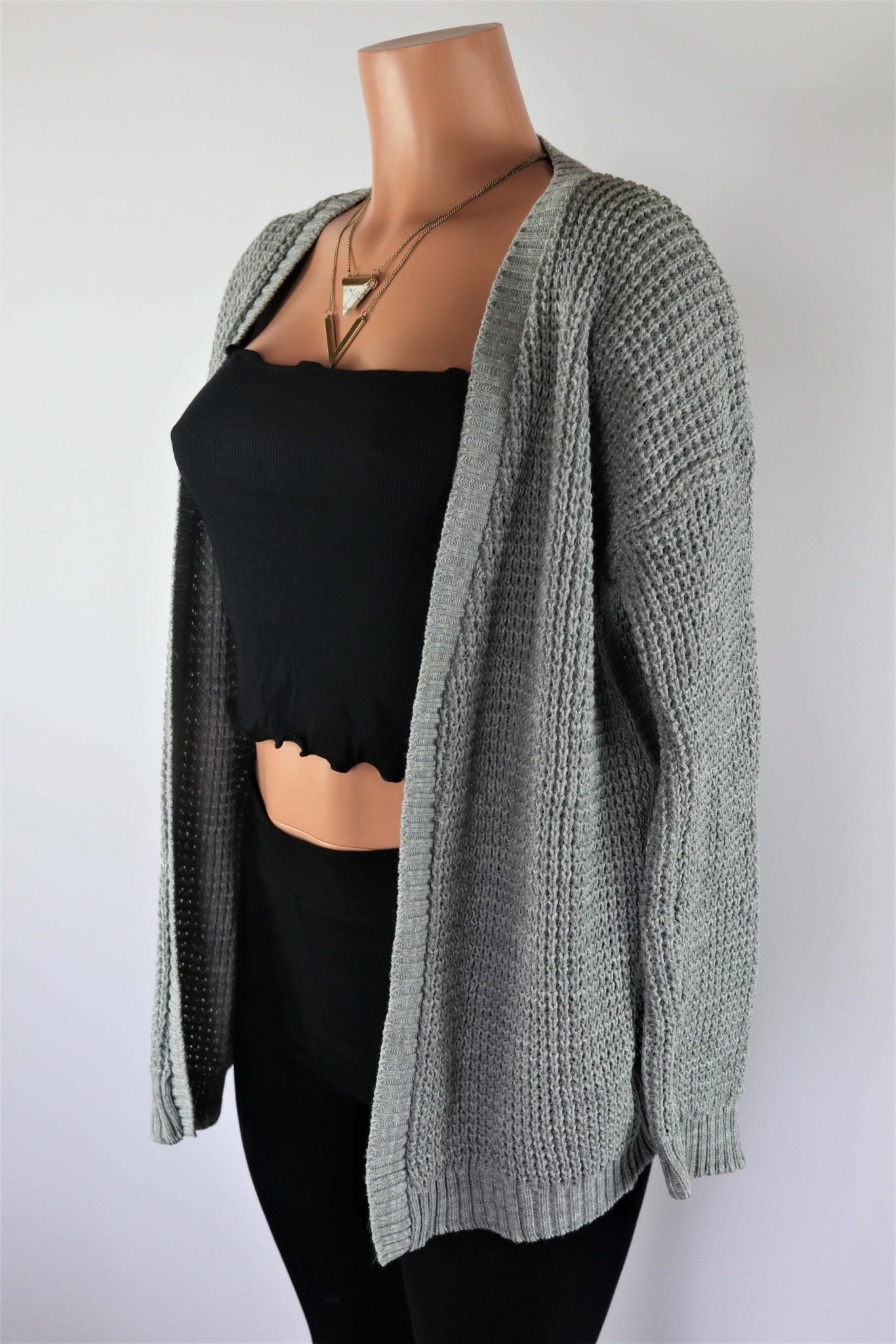 Silver Plated Cardigan - Final Sale - NeedMyStyle
