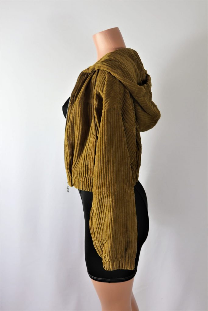 Hooded Corduroy Jacket - NeedMyStyle