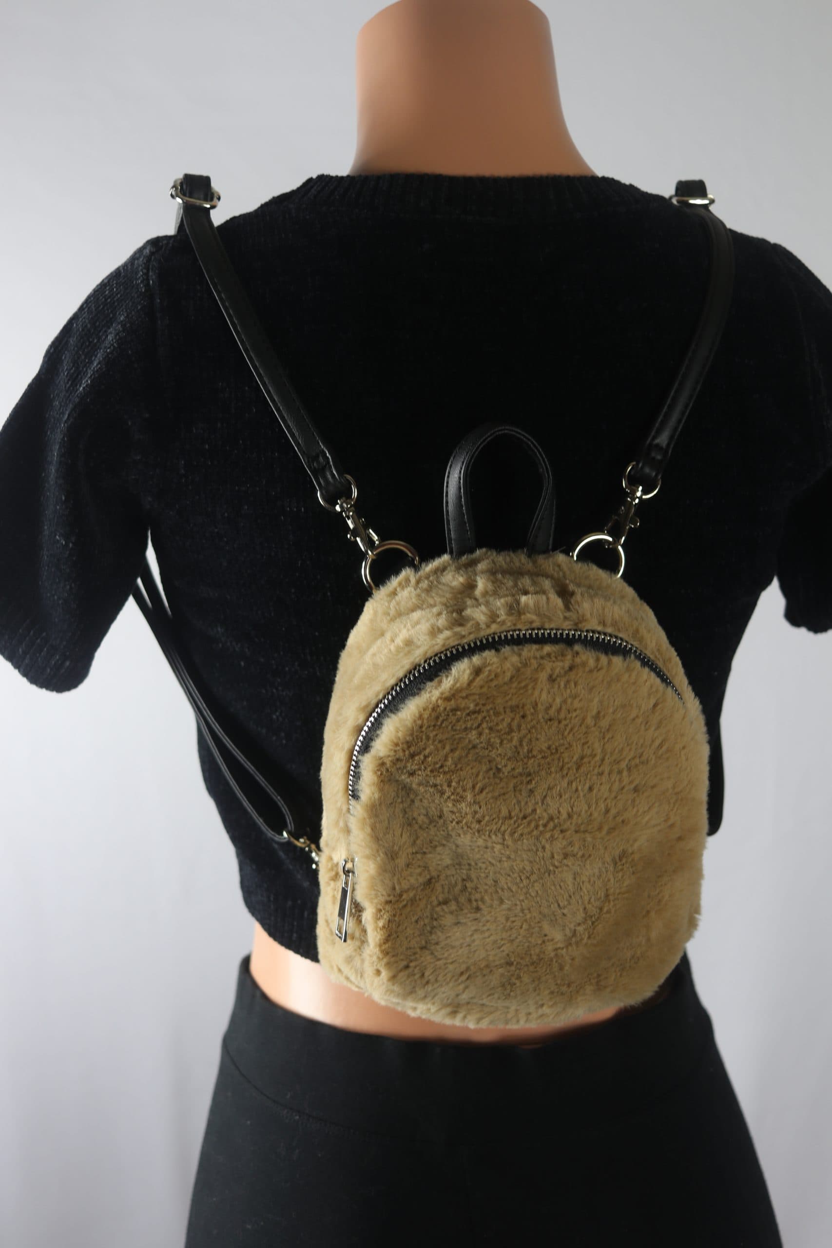 Fuzzy Mini Backpack - NeedMyStyle