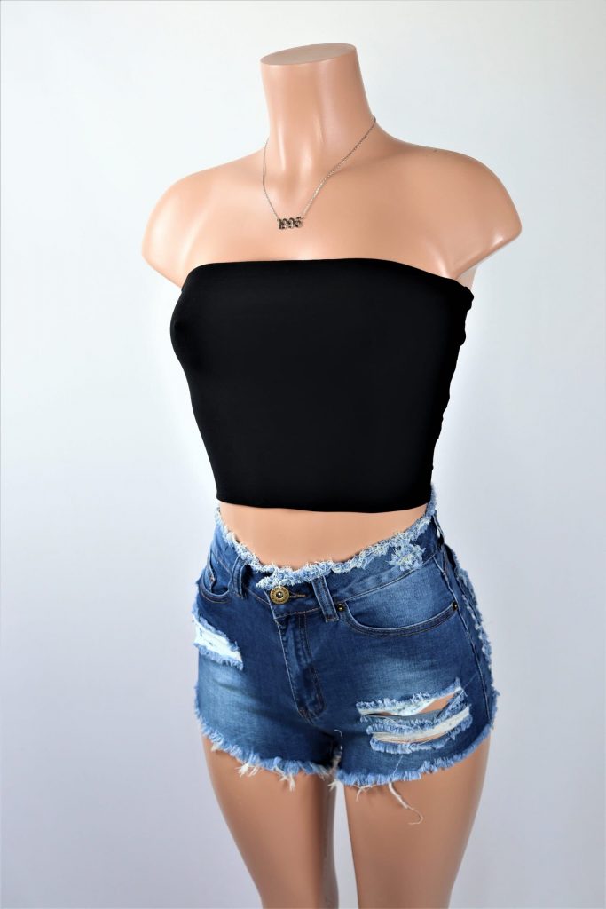 Simple Tube Crop Top - NeedMyStyle