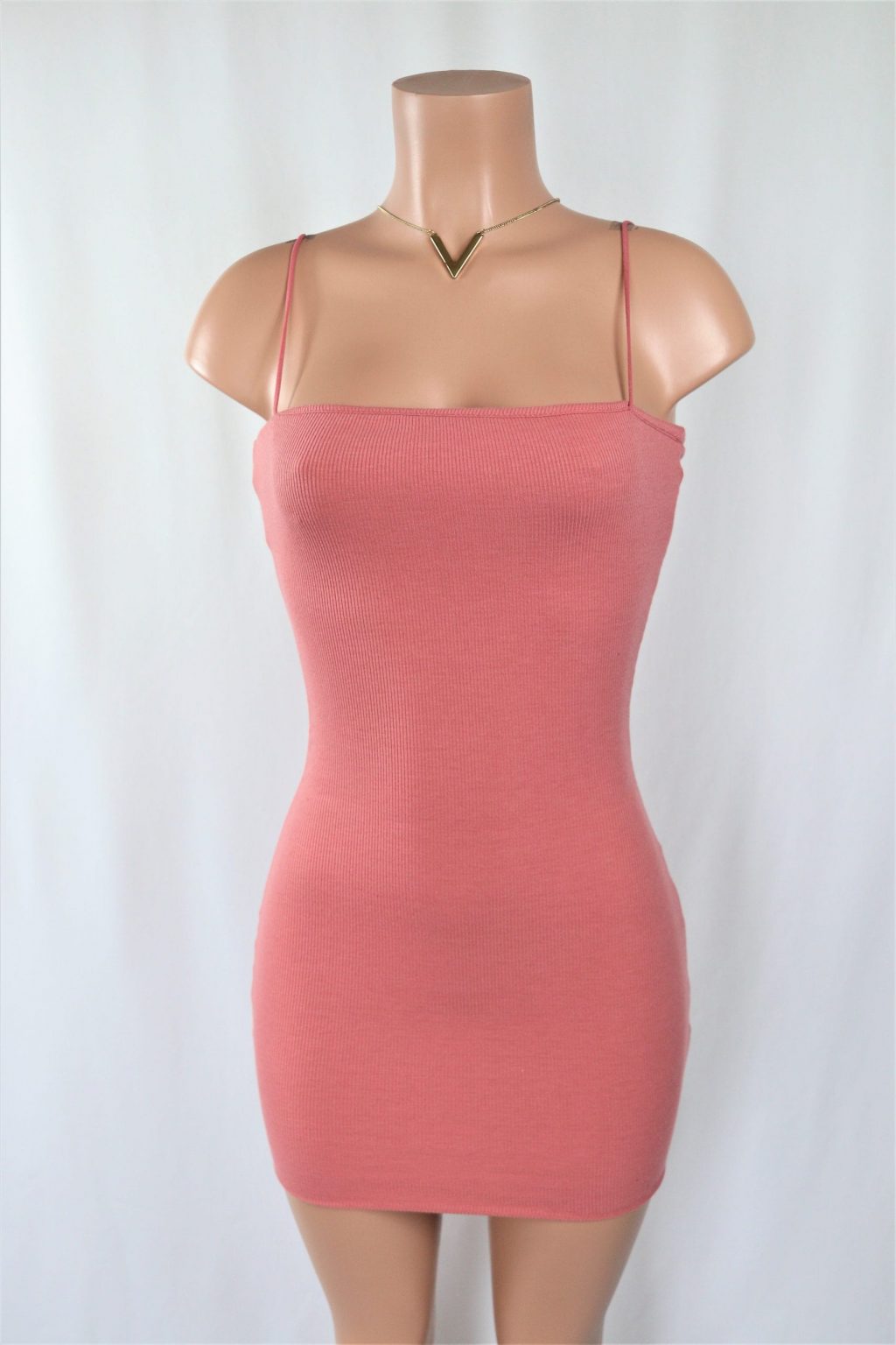 Basic Ribbed Mini Dress - NeedMyStyle