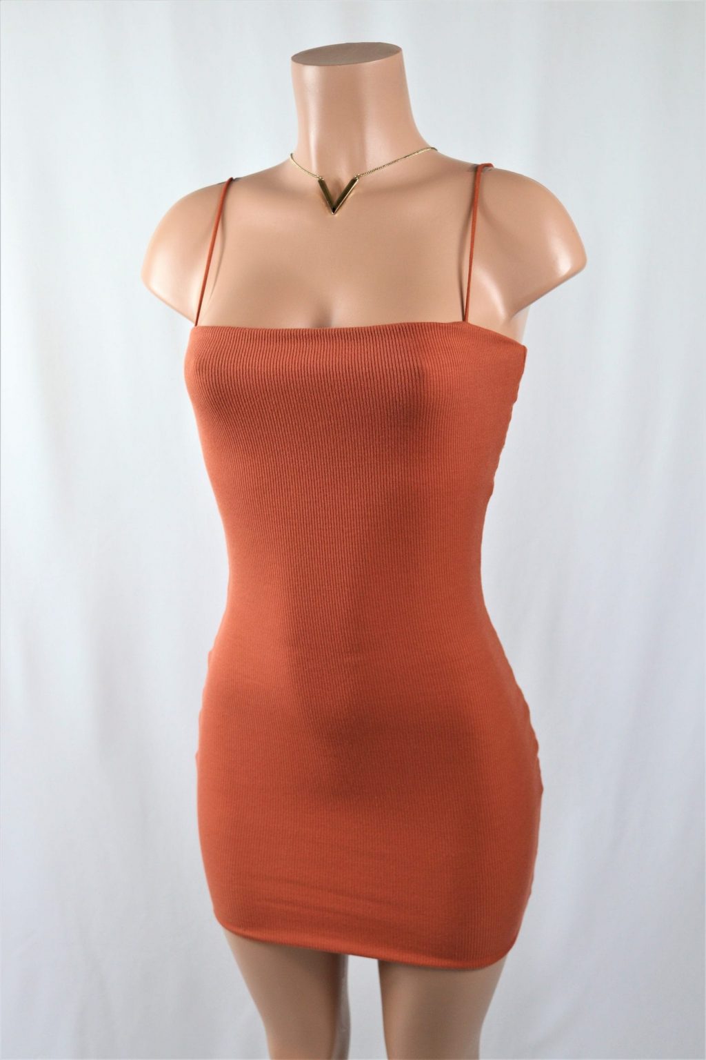 Basic Ribbed Mini Dress - NeedMyStyle