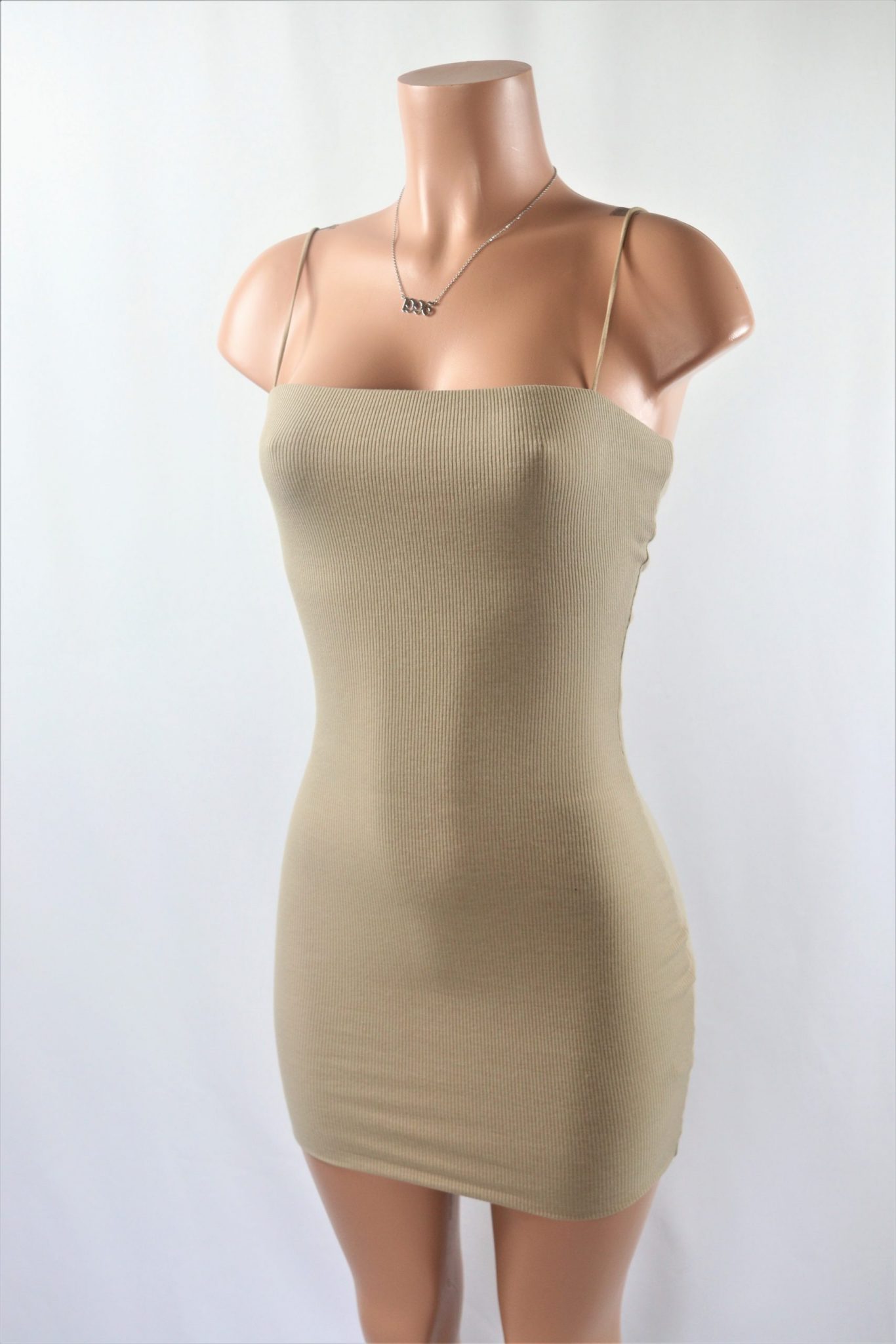 Basic Ribbed Mini Dress - NeedMyStyle