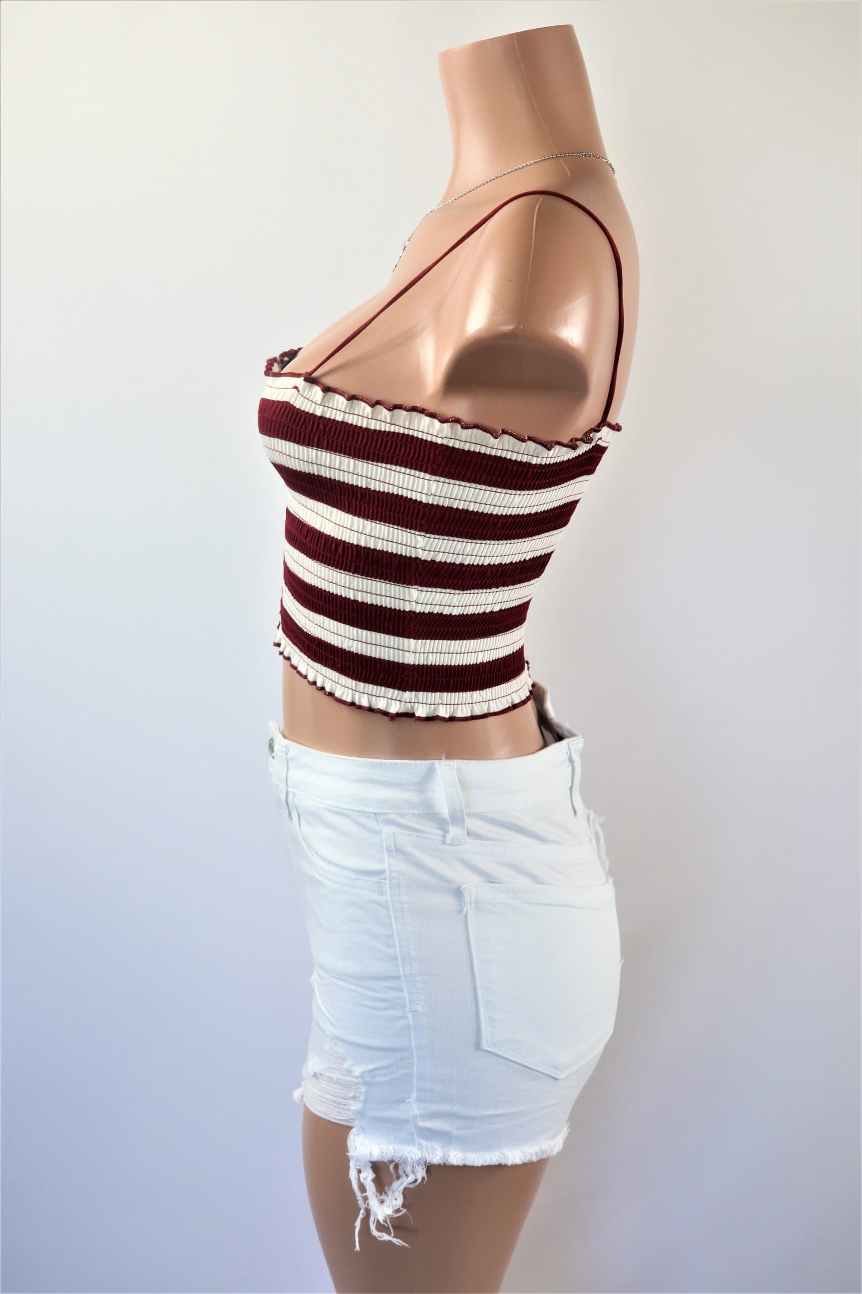 White Ripped Shorts - NeedMyStyle