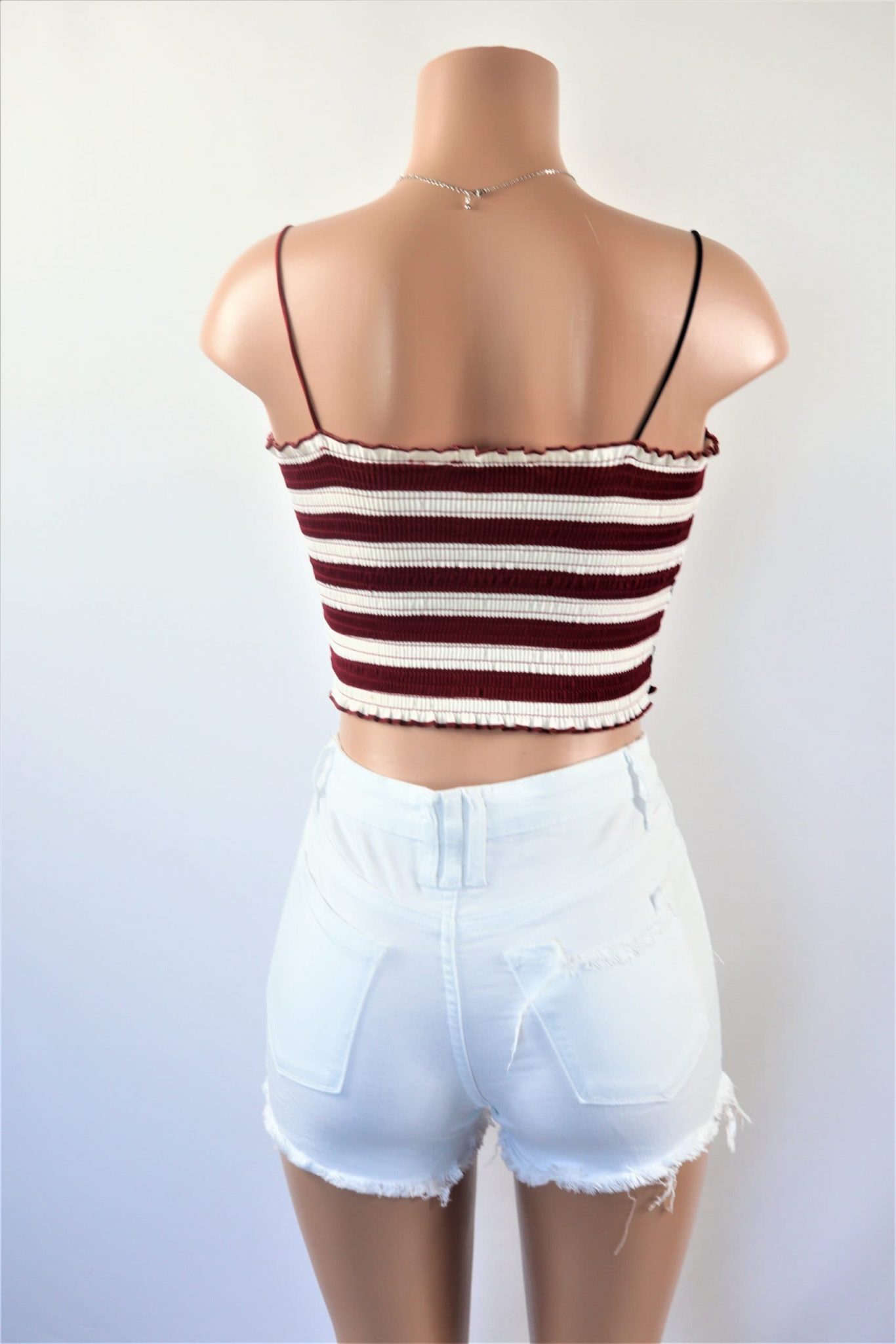 White Ripped Shorts - NeedMyStyle