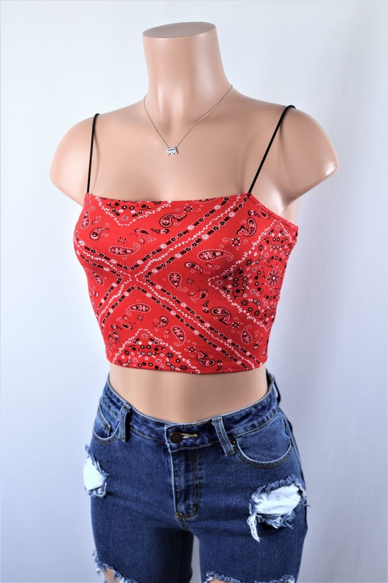 Bandana Crop Top - NeedMyStyle