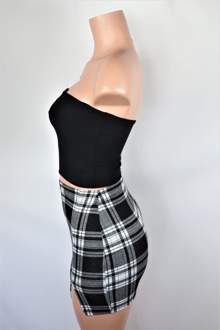 Here For the Plaid Mini Skirt - NeedMyStyle